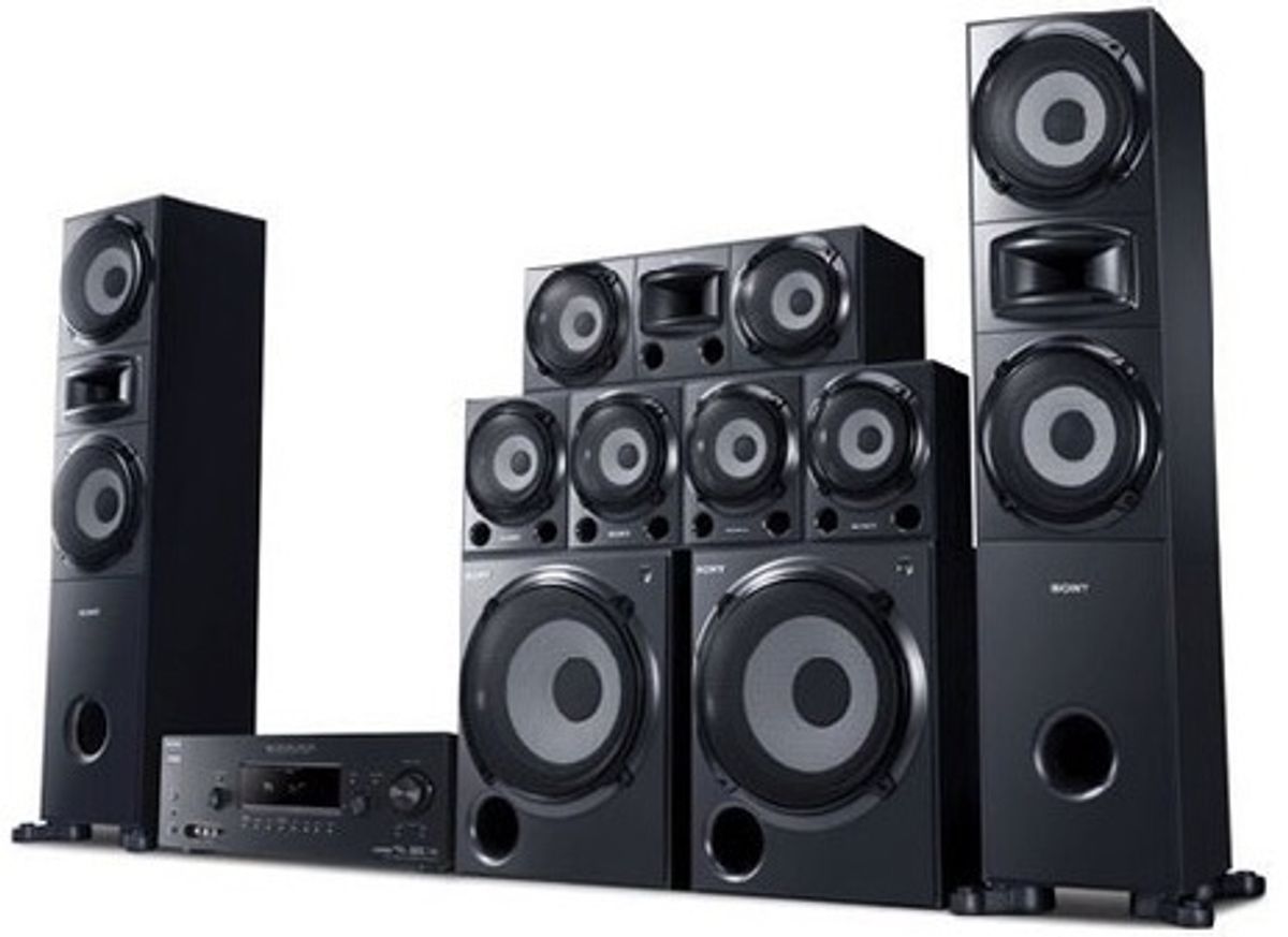 Home Theater Sony Muteki 7.2 | Móvel p/ Casa Sony Usado 48108690 | enjoei