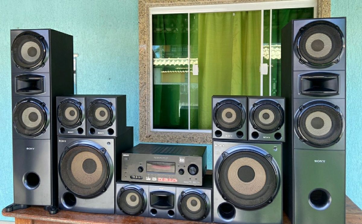 Home Theather Sony Muteki 7.2 | Item Info & Eletro Sony Usado 82775927 | enjoei
