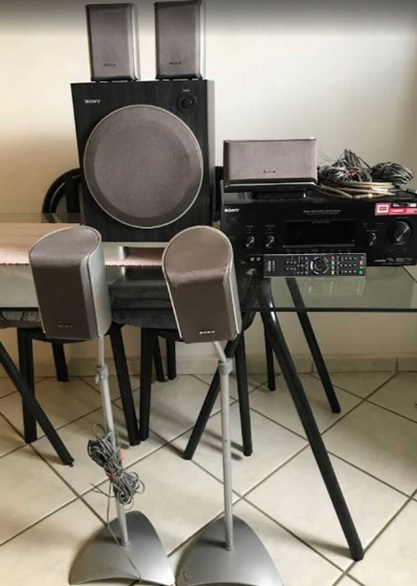 Home Theatre Sony Bravia Str Dg 910 Completo | Item Info & Eletro Sony ...
