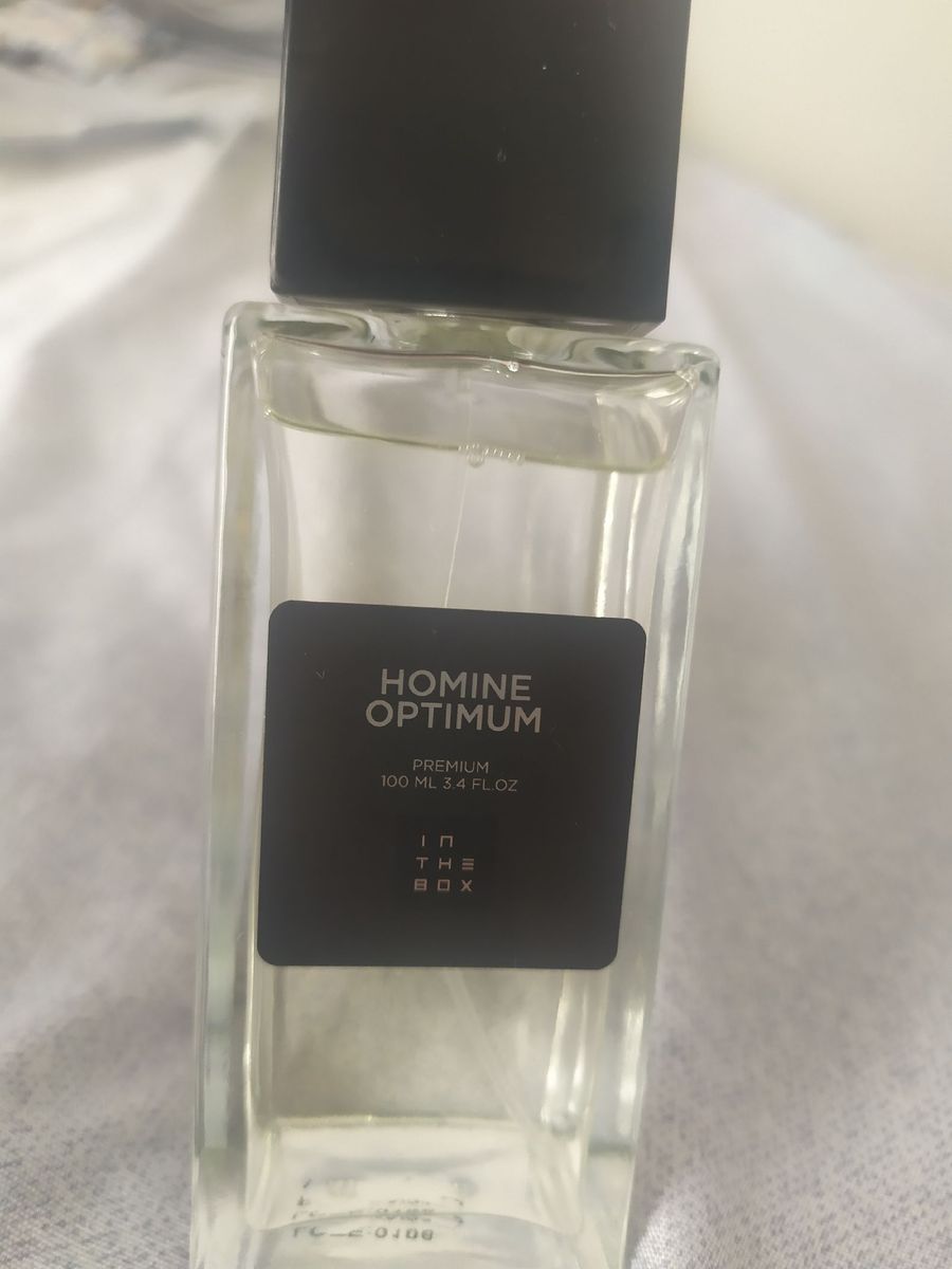 Homine Optimum - In The Box | Perfume Masculino In The Box Usado ...