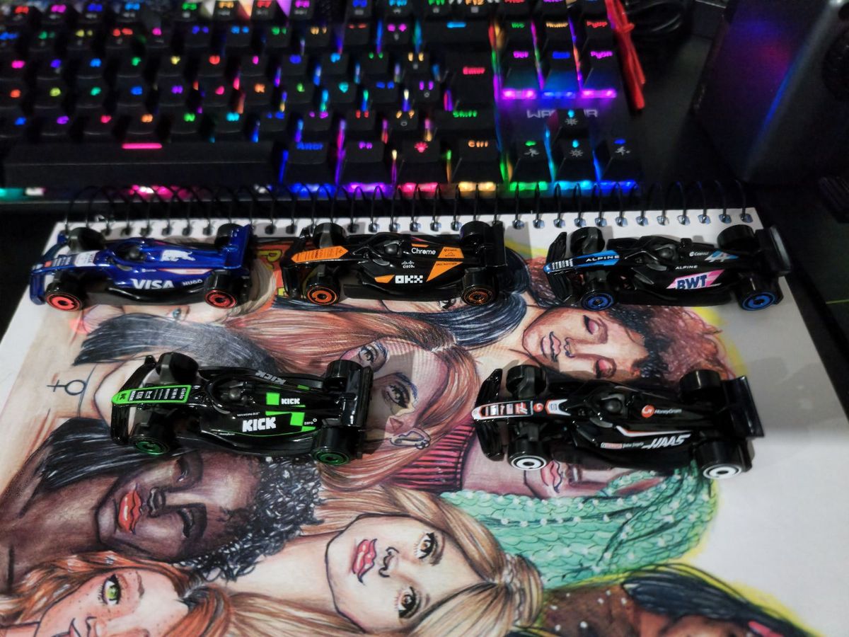 Hot Wheels Pacote 5 Carros Race Team Fórmula 1 | Brinquedo para Bebês ...