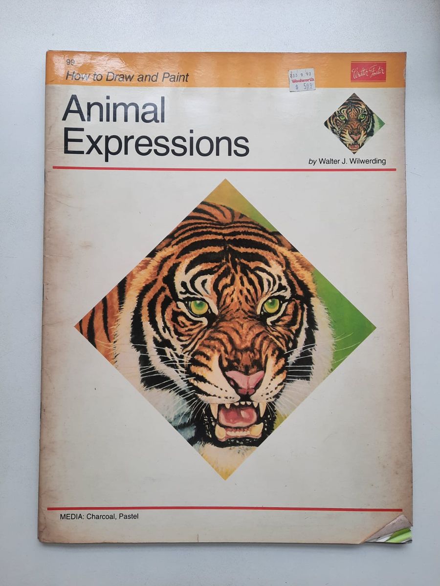 How To Draw And Paint 99 Animal Expressions - Walter J. Wilwerding ...