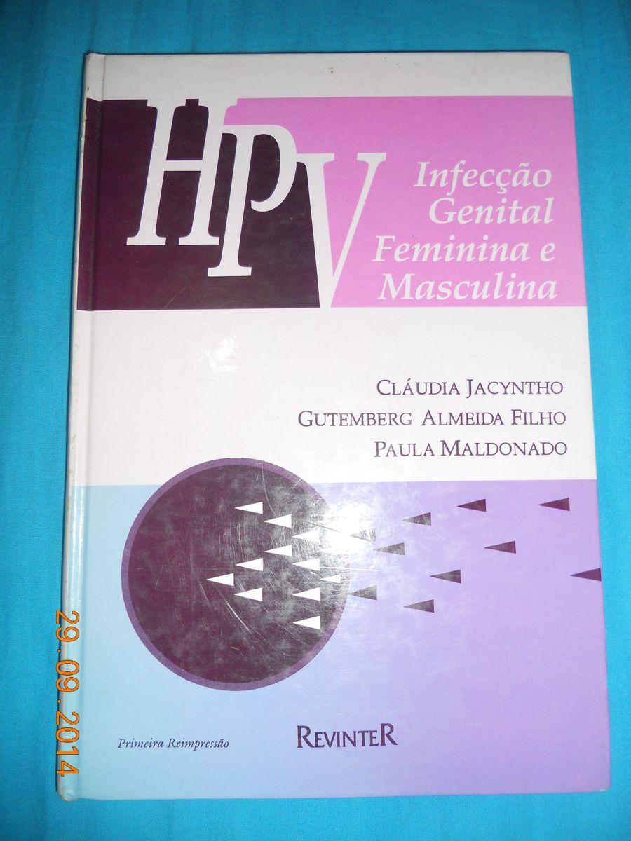 Hpv Infecção Genital | Livro Revinter Nunca Usado 1477975 | enjoei