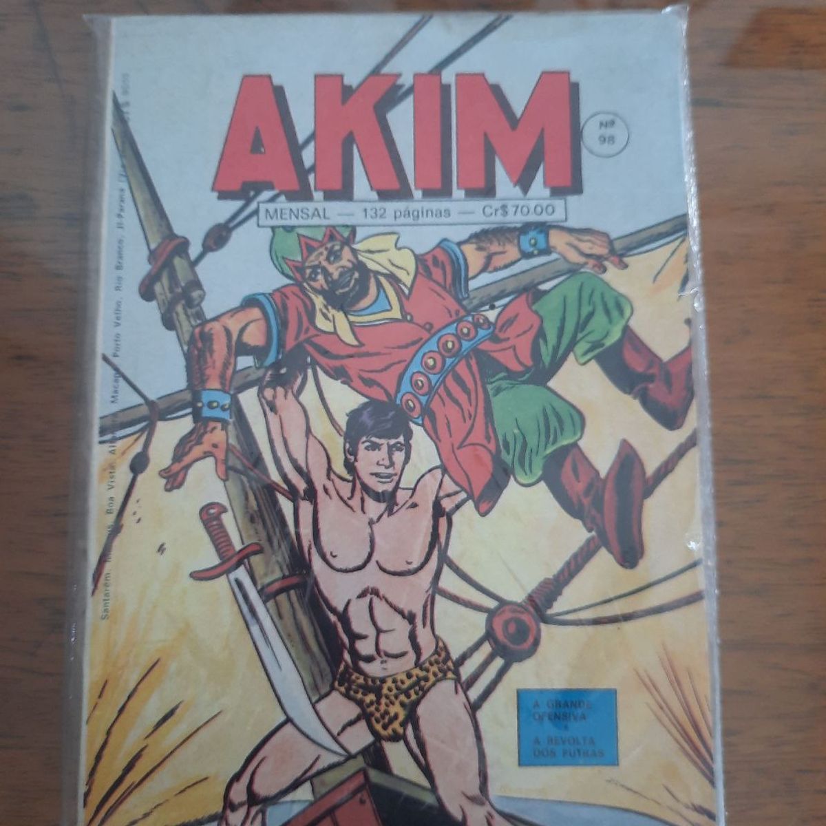 Hq - Akim N° 98 a Grande Ofensiva - a Revolta Dos Putras | Livro ...