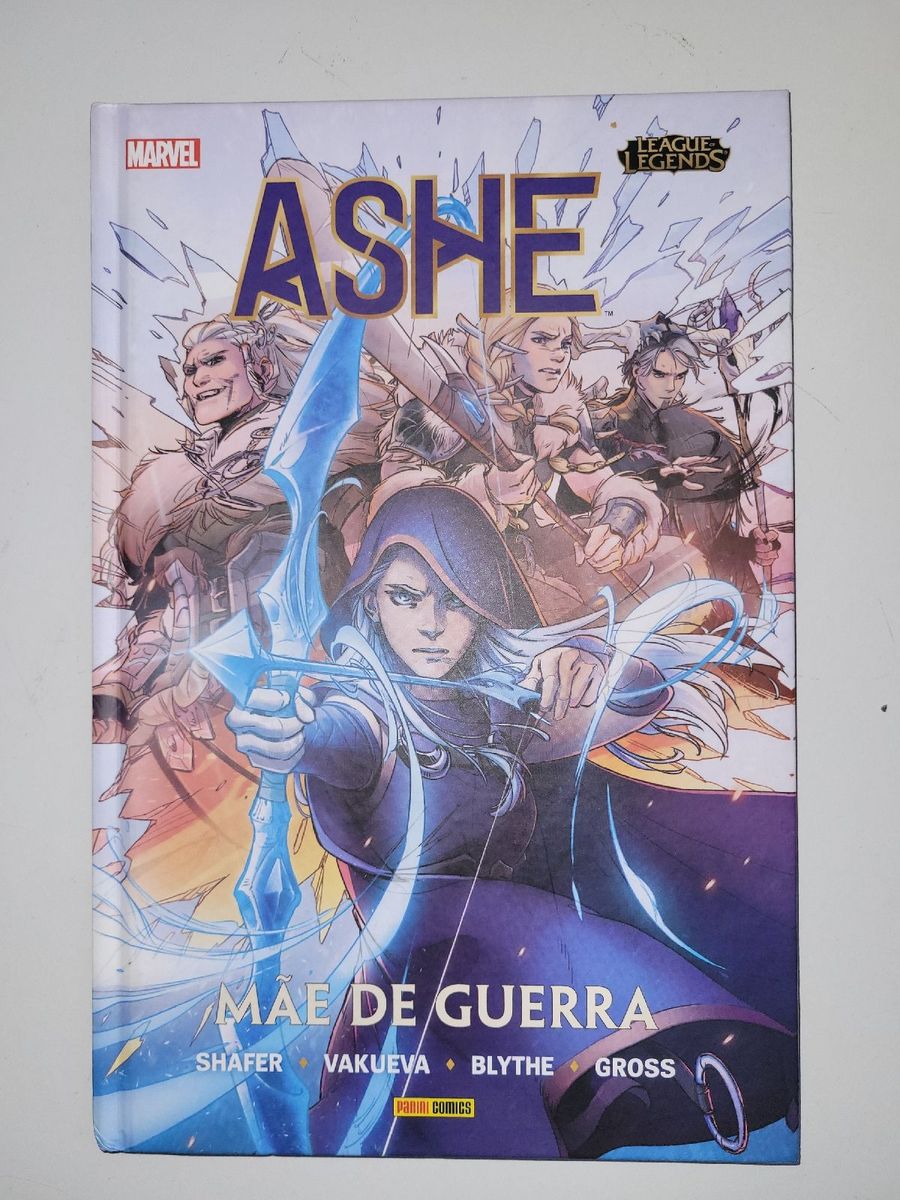 Hq Ashe League Of Legends | Livro Marvel Nunca Usado 80245619 | enjoei