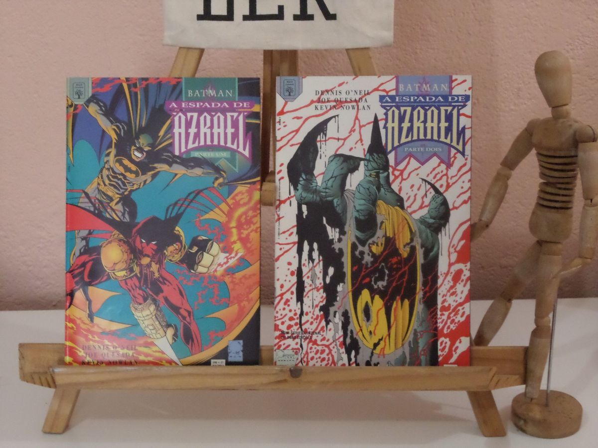Hq Batman a Espada de Azrael Mini Série em 2 Edições | Item de ...