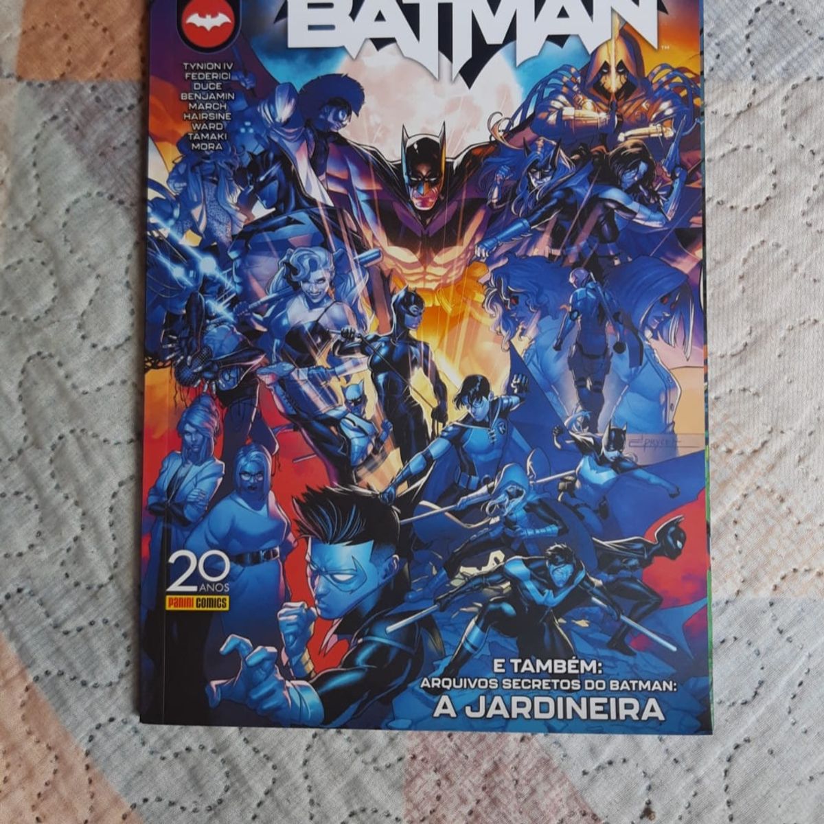 Hq Batman Estado de Medo Volume 12 | Livro Dc Comics Nunca Usado ...