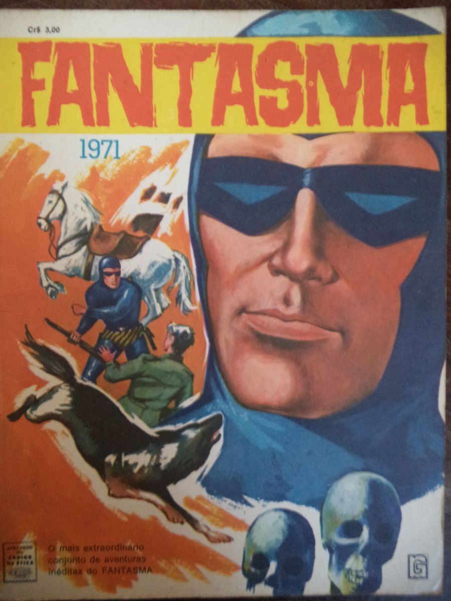 Hq Fantasma 1971 - O Mais Extraordinário Conjunto de Aventuras Inéditas ...
