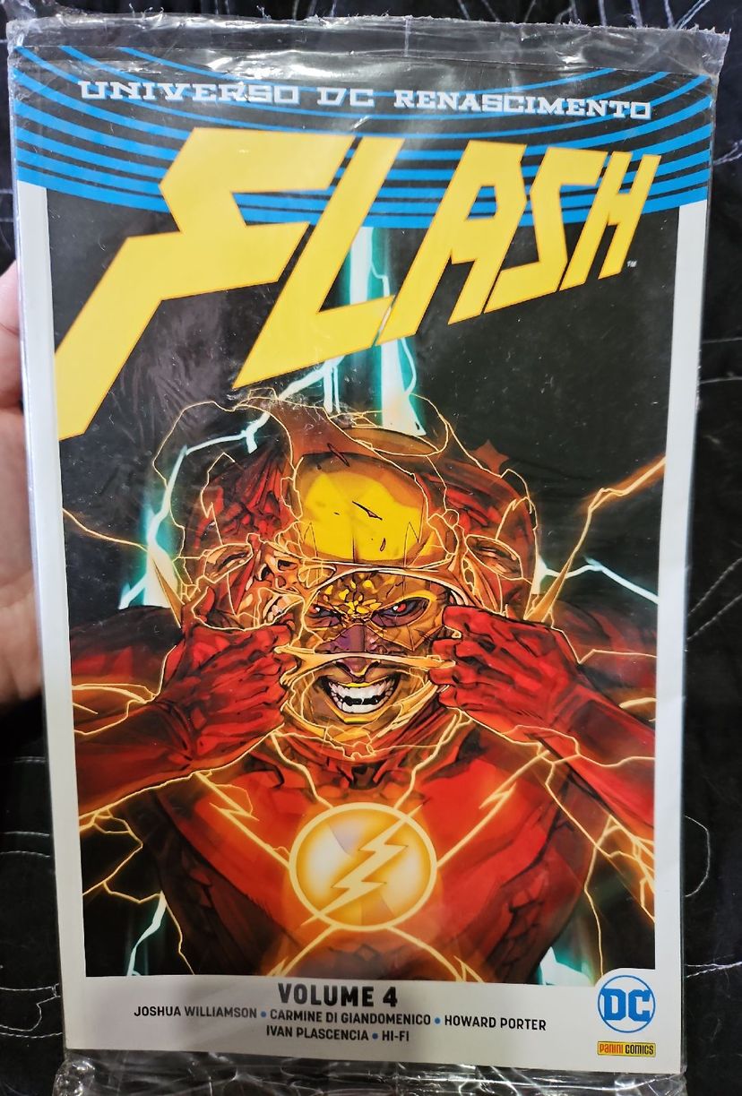 Hq Flash - Universo Dc Renascimento - Vol 4 | Livro Dc Comics Nunca Usado 85797814 | enjoei