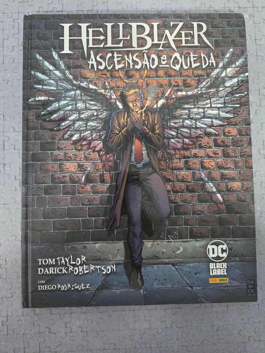 Hq Hellblazer Ascensão e Queda - Constantine | Livro Panini Usado ...