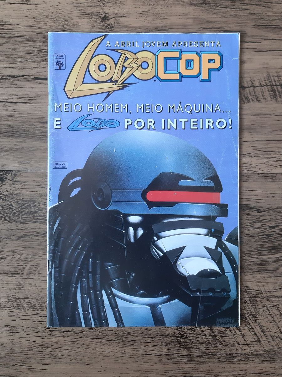 Hq Lobo - Lobocop Edição 1995 | Livro Usado 43772743 | enjoei