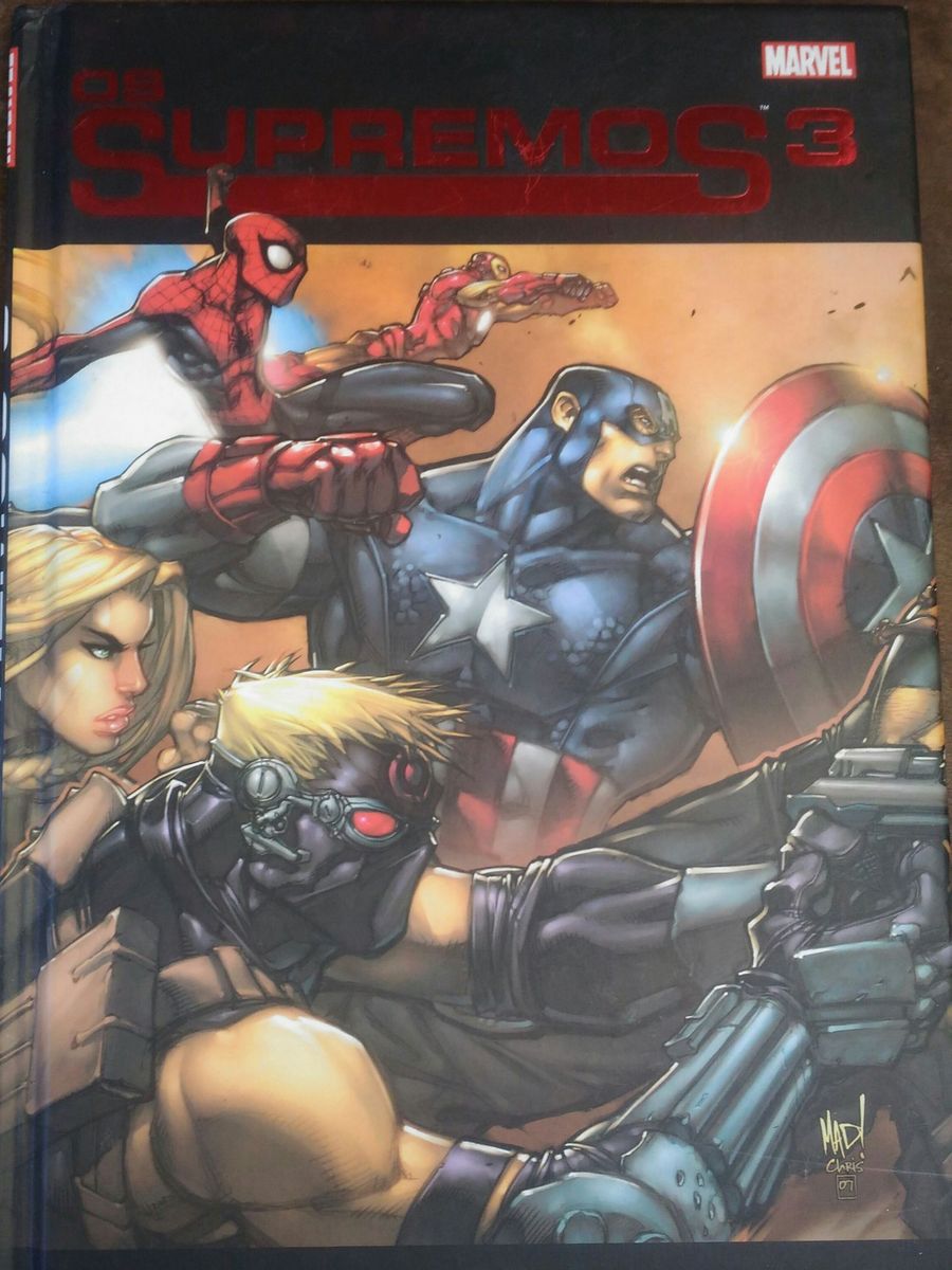 Hq Os Supremos 3 | Livro Marvel Usado 22141412 | enjoei