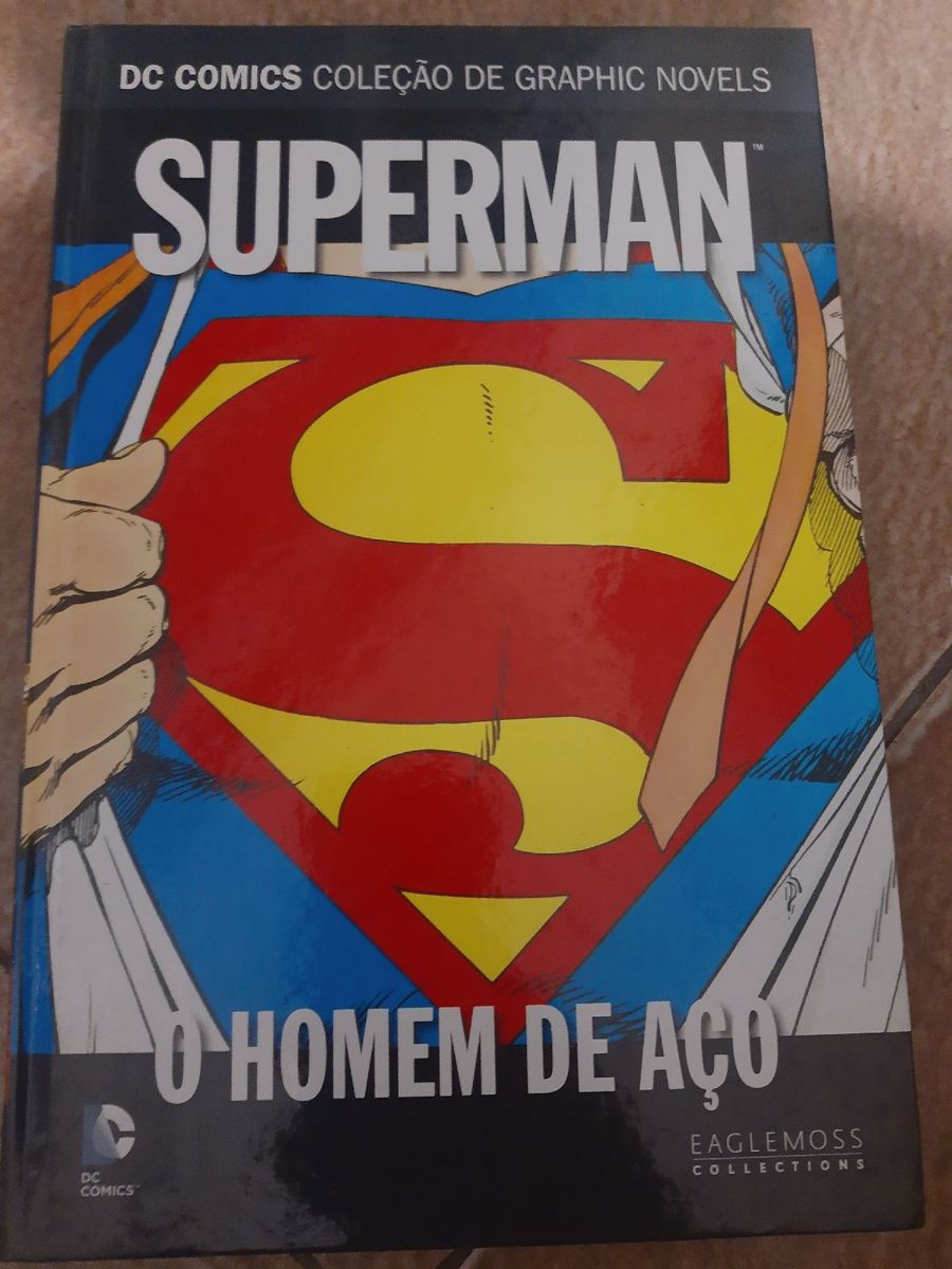 Hq Superman, O Homem de Aço! | Livro Superman Nunca Usado 129578264 ...