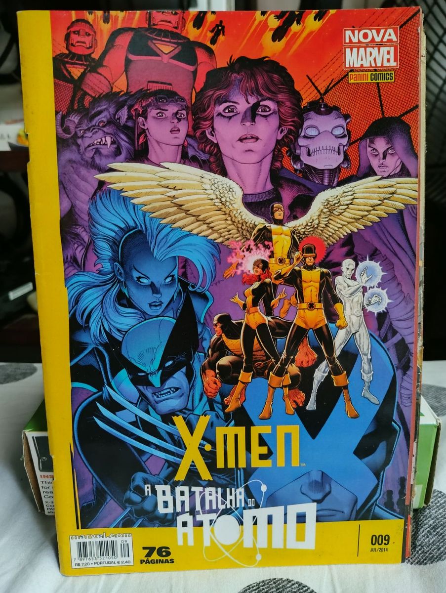 Hq / X-men - a Batalha do Átomo #09 | Livro Marvel Usado 132637194 | enjoei