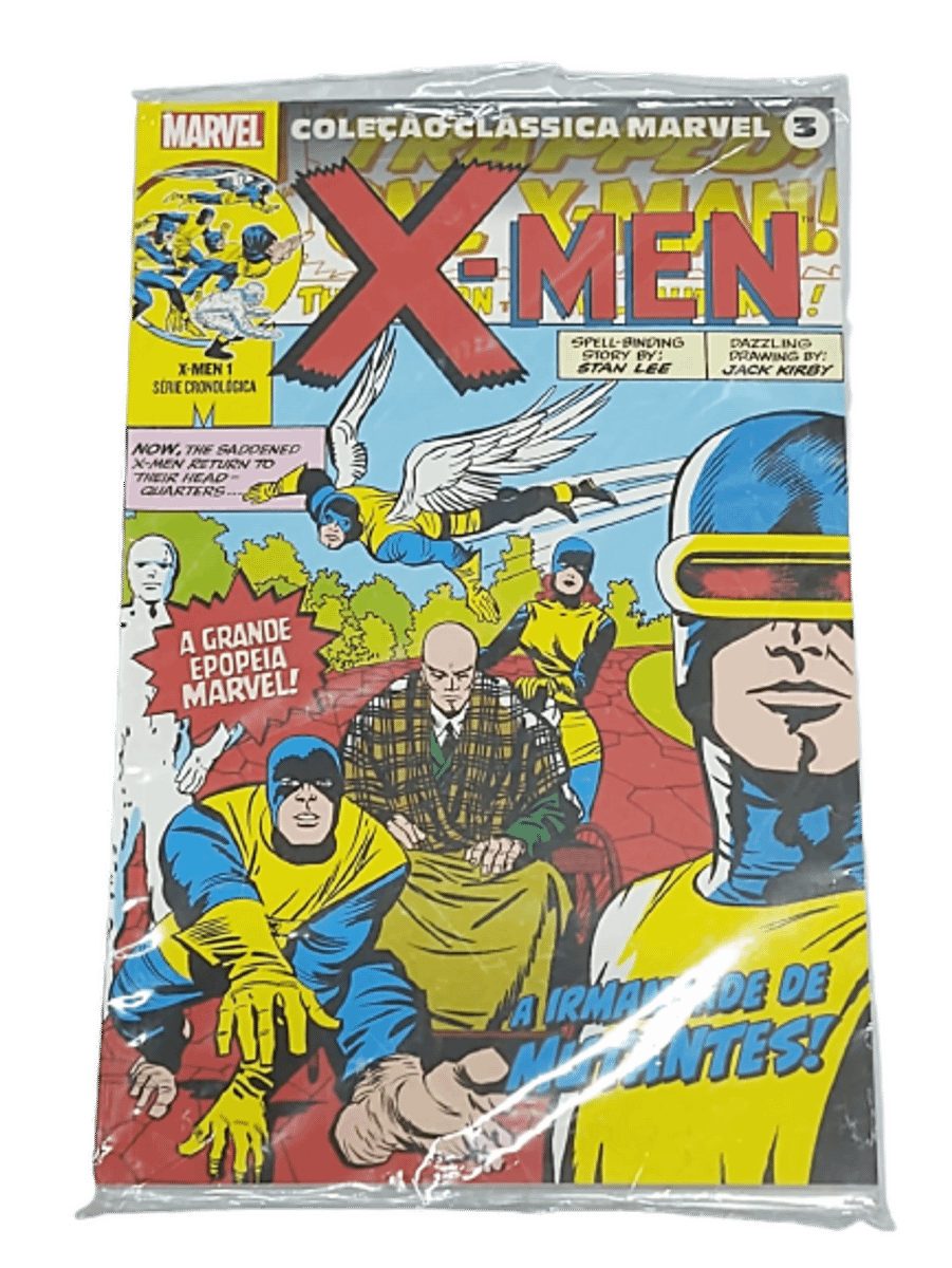 Hq X-men Irmandade de Mutantes Marvel Vol 03 | Livro Revista Nunca ...