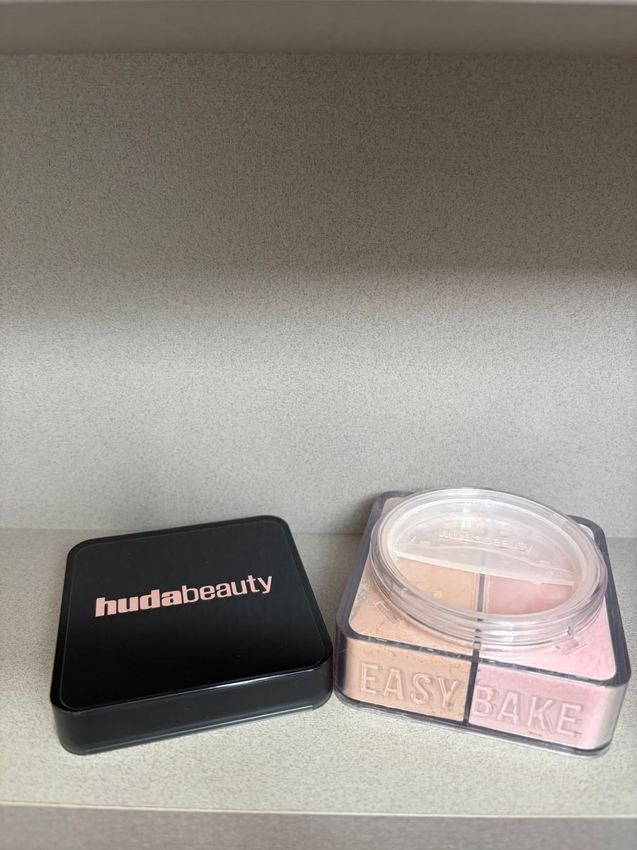 Huda Beauty Easy Bake Duo Loose Powder - Cherry Peach Cherry Peach ...