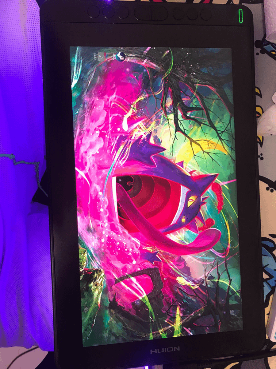 Huion Kanvas 13 | Caneta sem Botões | TV e Display Huion Usado 86793439 ...