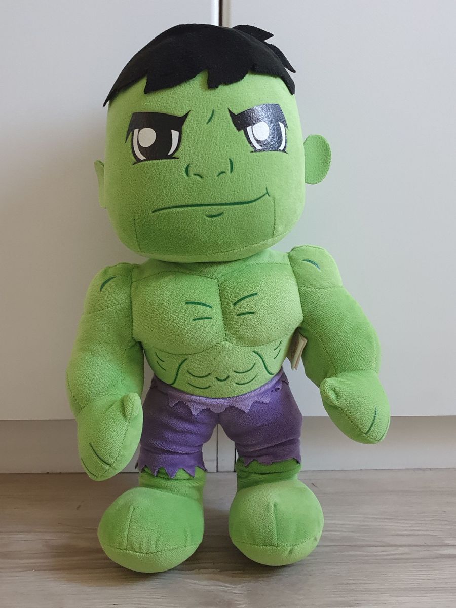 Hulk de Pelúcia da Buba Aproximadamente 40cm | Pelúcia Buba Usado ...
