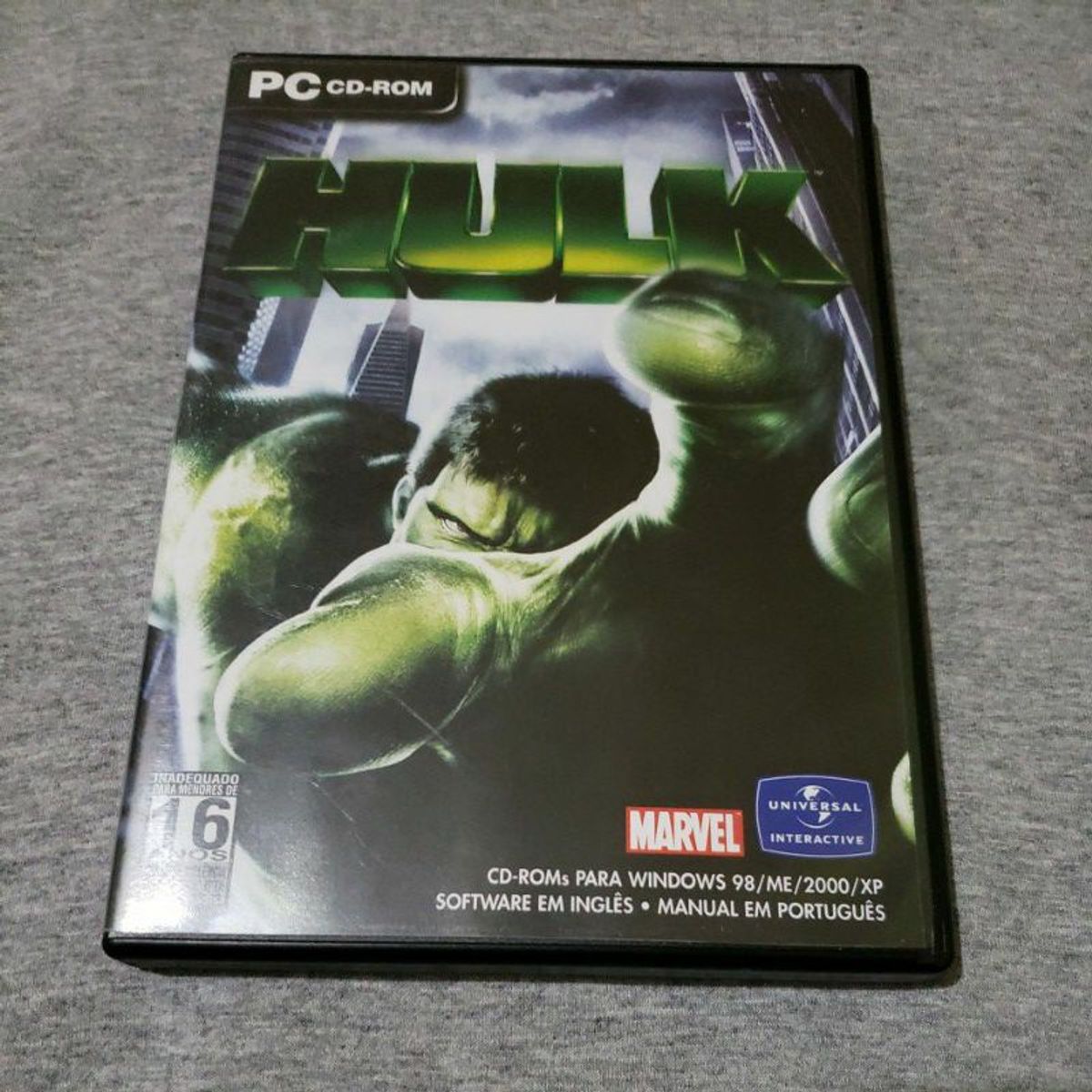 Hulk - Pc. | Jogo de Computador Cd Rom Usado 70432942 | enjoei