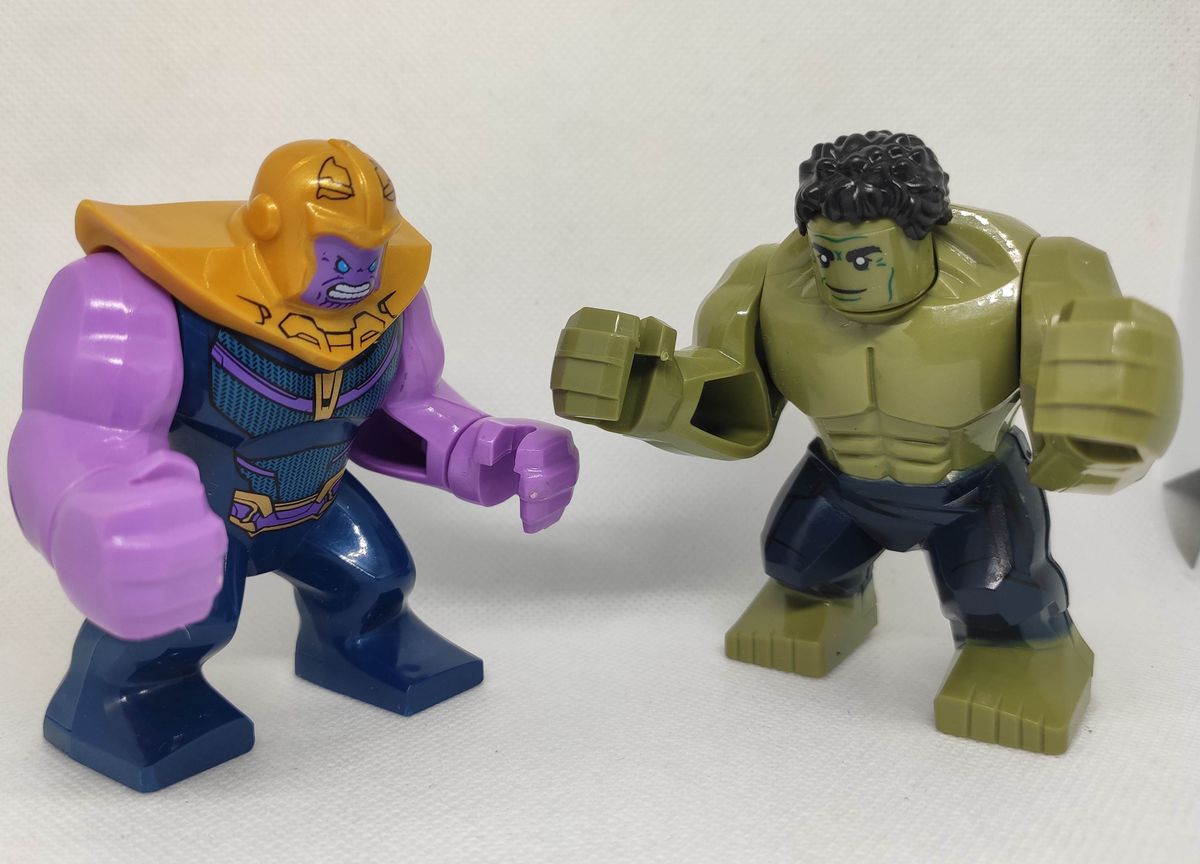 Hulk X Thanos Divirta Se Nessa Batalha | Brinquedo Imports Nunca Usado 76500850 | enjoei