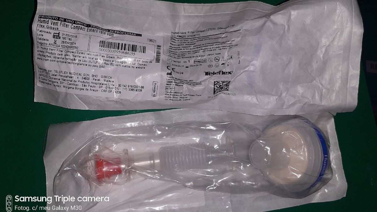 Humid Vent Filter Compact Reto C Flex Gibeck | Cacareco Gibeck Nunca ...