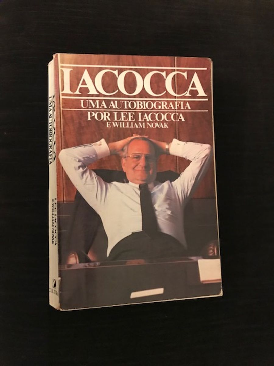 Iacocca - Uma Autobiografia - de Lee Iacocca e William Novak | Livro ...
