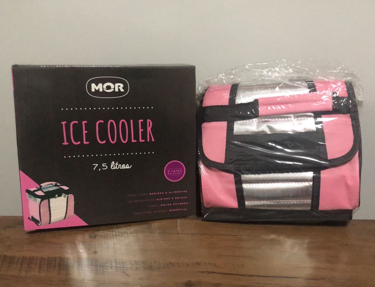 Ice Cooler 7,5 Litros Rosa | Mala Mor Nunca Usado 73861182 | enjoei