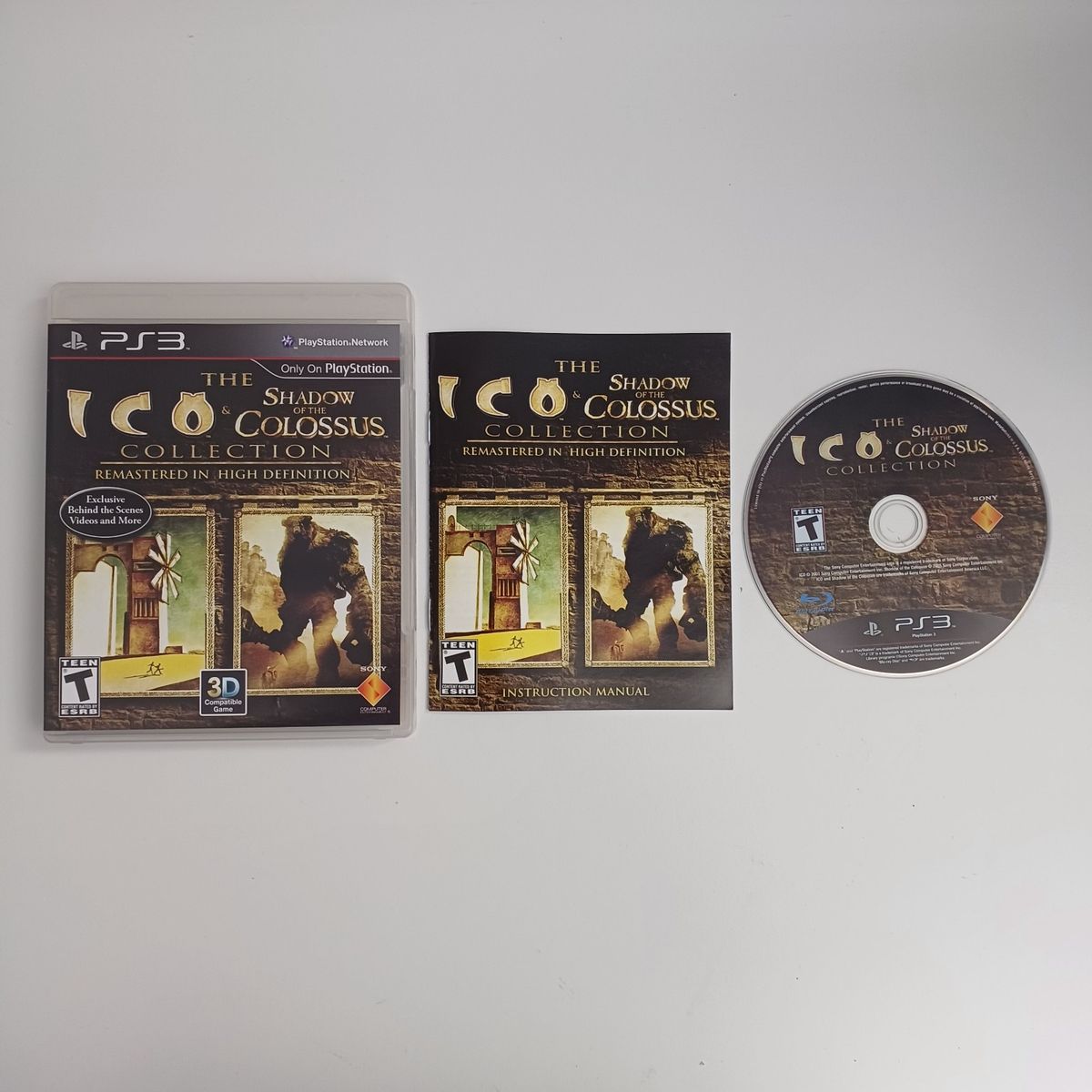 Ico e Shadow Of Colossus Collection - Playstation 3 | Jogo de Videogame ...