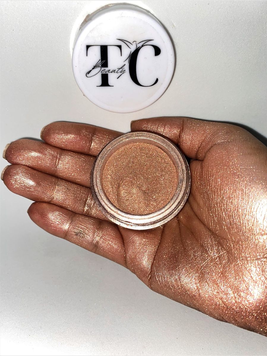 Iluminador Solto Dente de Leão - Tc Beauty Pigmento em Pó Sombra Brilho ...