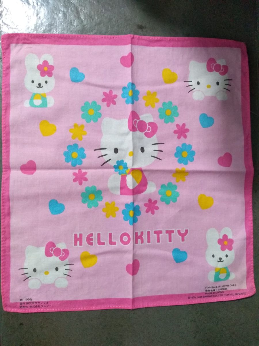 Imã e Lenço da Hello Kitty | Produto Feminino Sanrio Usado 76657858 ...