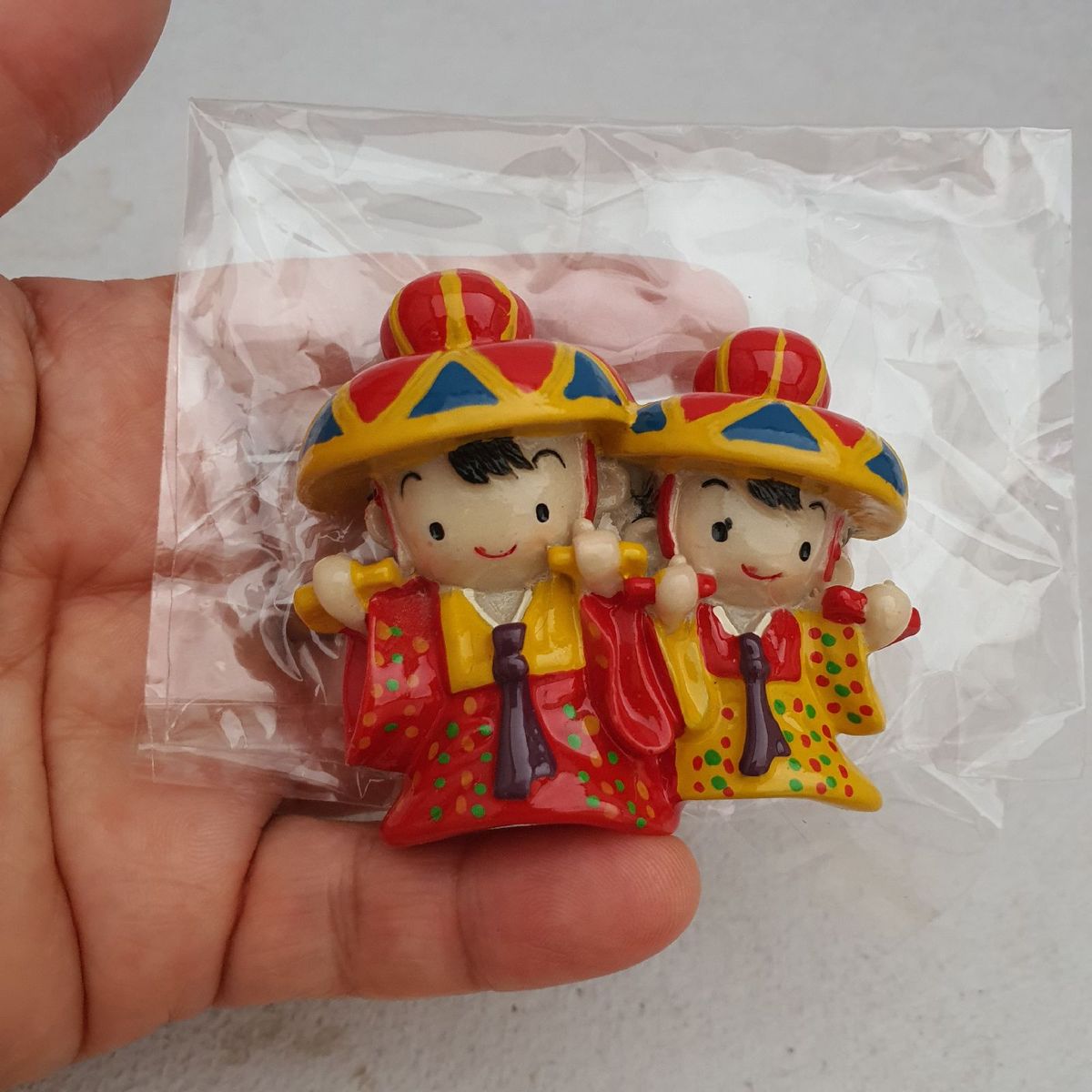 Imã Ryukyuan Yotsutake Dance de Okinawa / Japão | Item de Decoração ...