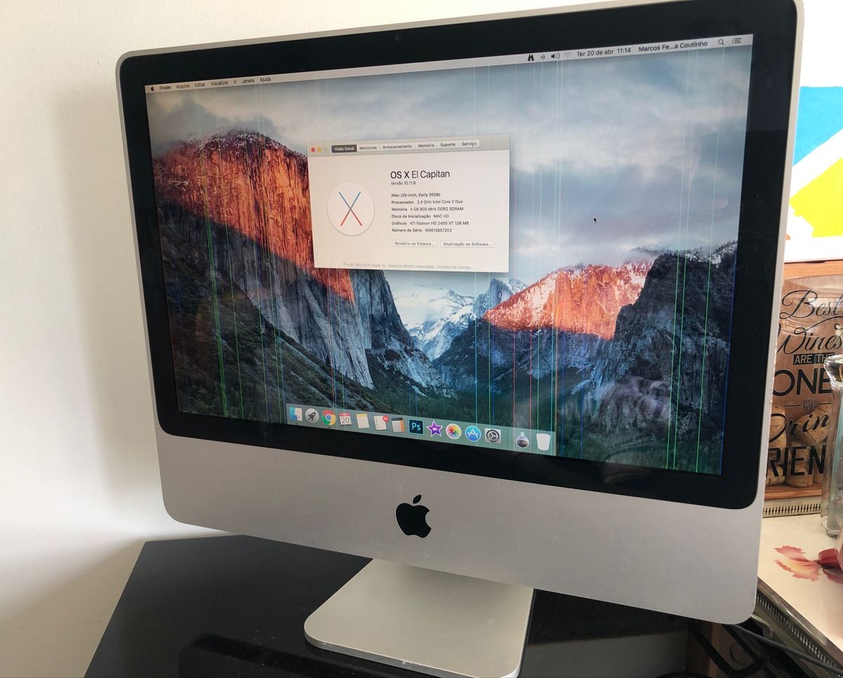 Imac 8.1 Venda Ou Troca | Móvel p/ Casa Apple Usado 54518688 | enjoei
