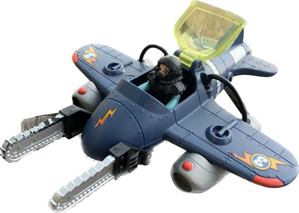 Imaginext Sky Racers Tornado Jet | Brinquedo Mattel Imaginext Usado ...