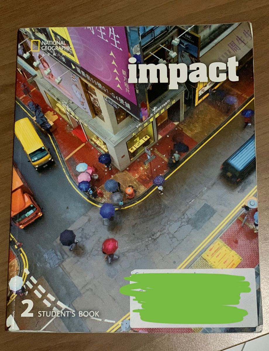 Impact 2, Students Book (livro) | Livro Editora National Geographic ...