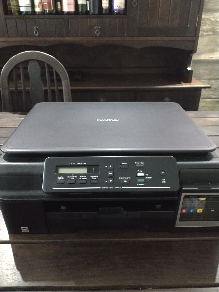 Impressora Brother Dcp-t500w | Item Info & Eletro Brother Usado ...