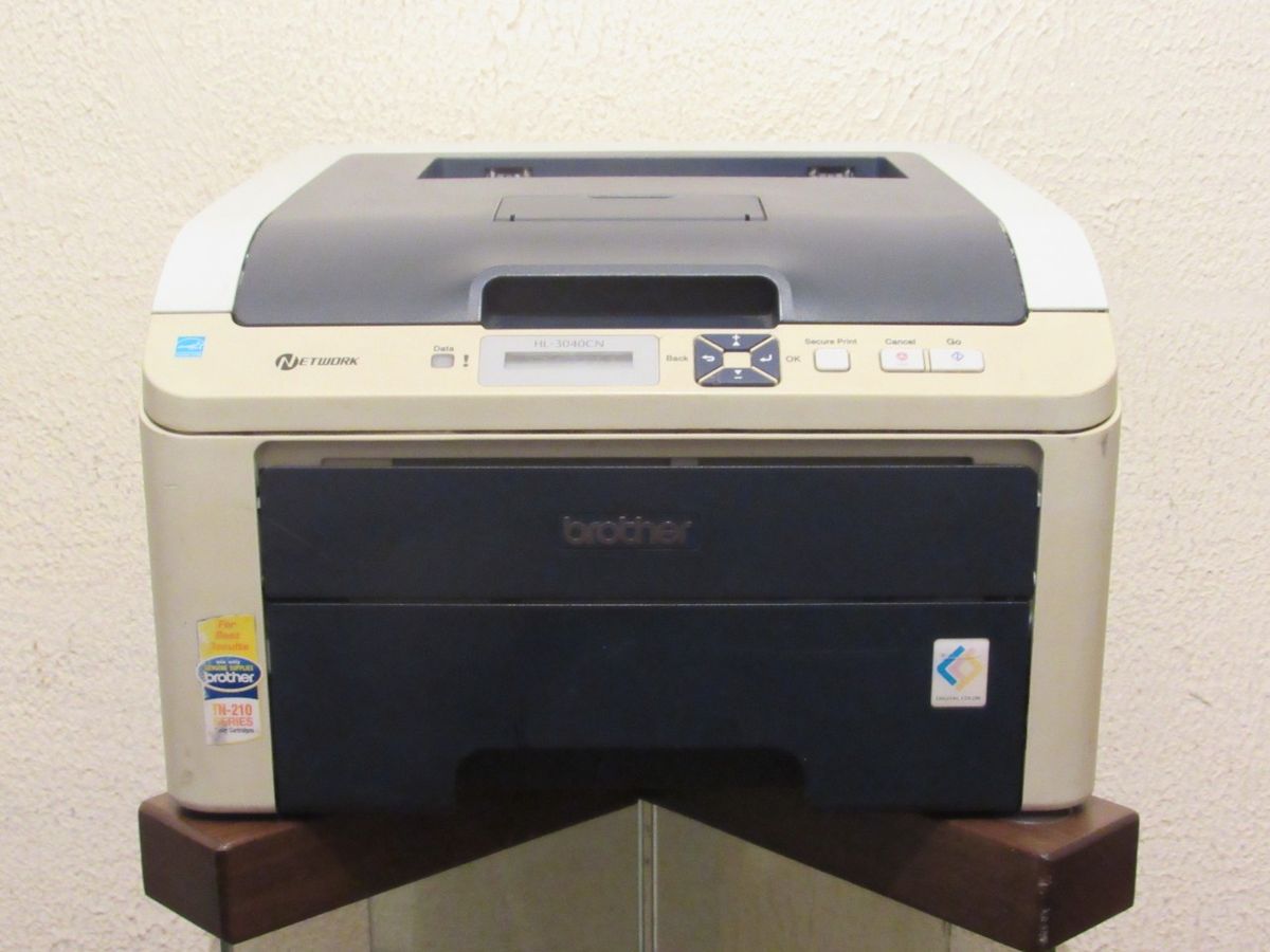 Impressora Brother Hl 3040cn Led Colorida | Computador Desktop Brother ...