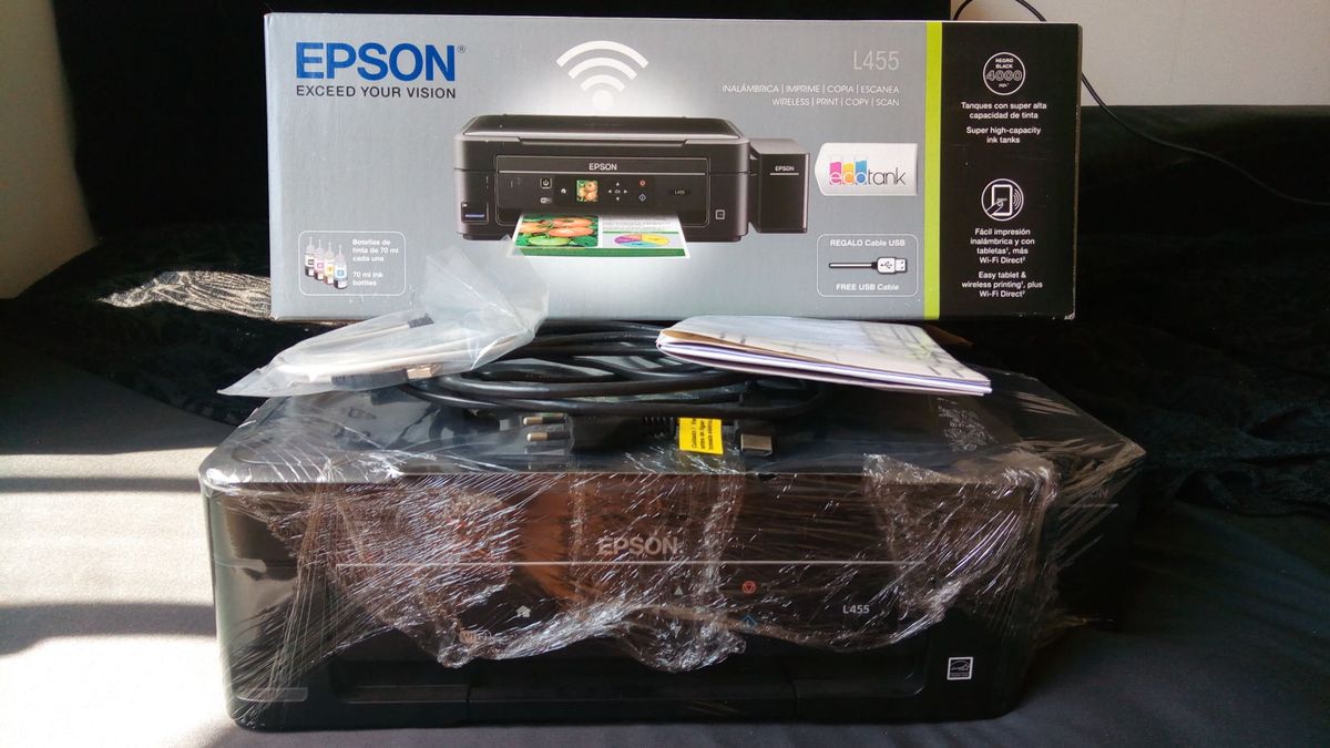 Impressora Epson L455 Colorida Multifuncional | Item Info & Eletro ...