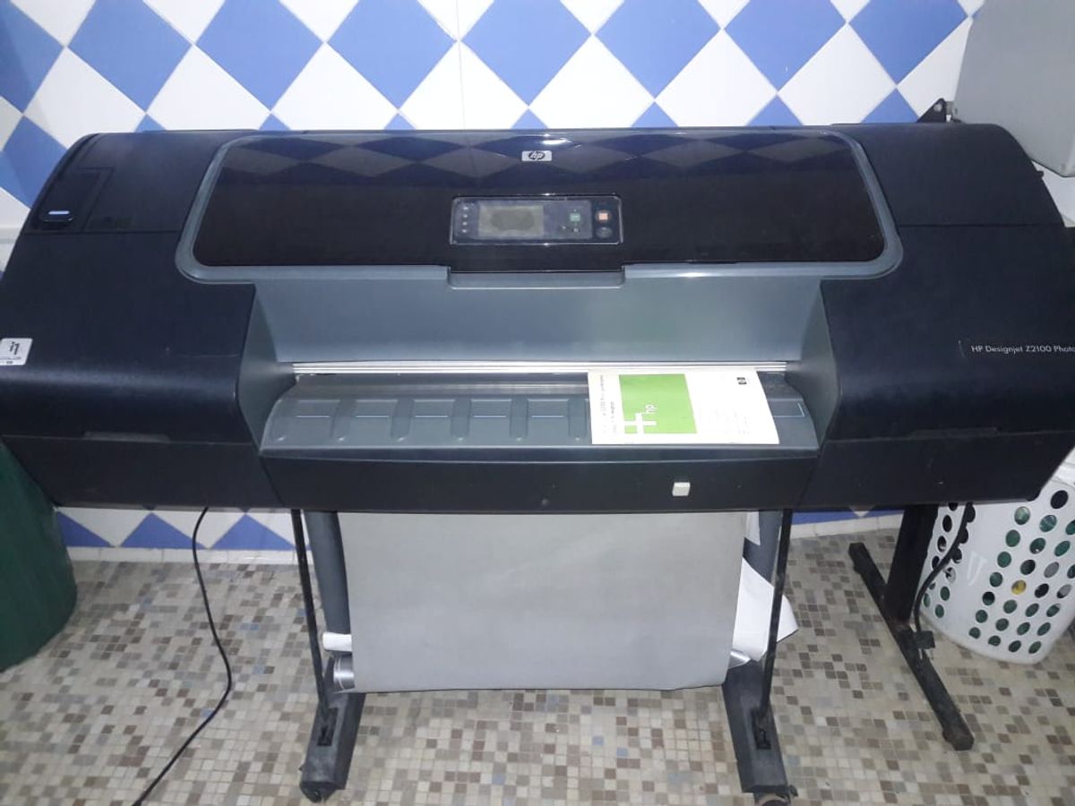 Impressora Fotográfica Hp Designjet Z2100 Photo - Plotter Printer ...