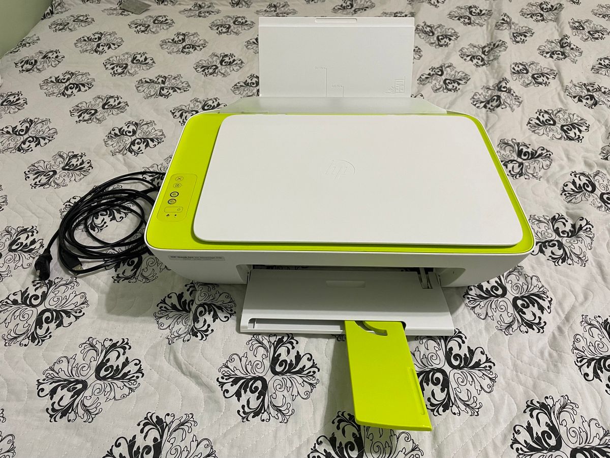 Impressora Hp Deskjet 2136 Verde/branco Scanner | Item Info & Eletro Hp ...