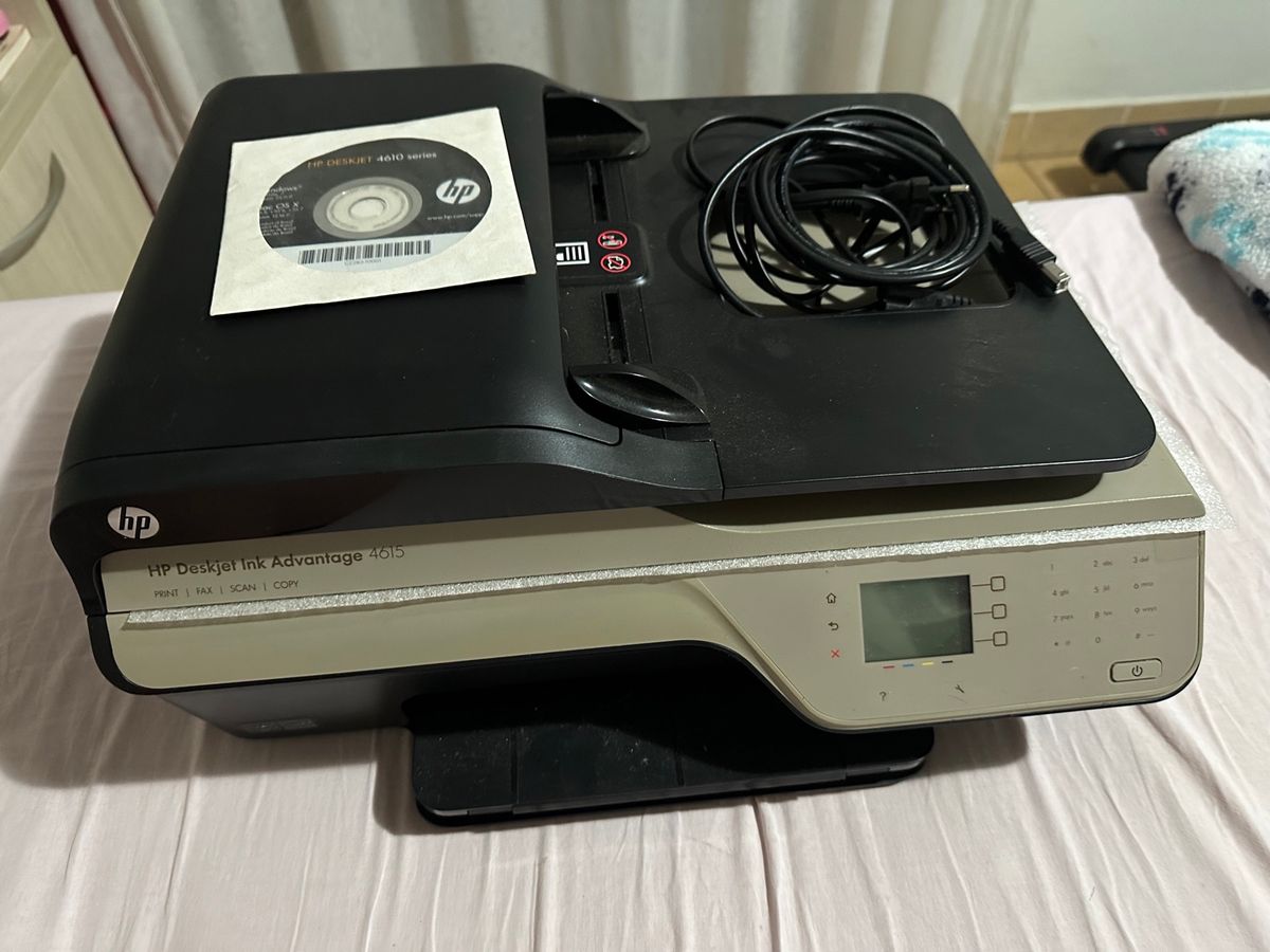 Impressora Hp Deskjet 4610 Séries | Item Info & Eletro Hp Usado ...