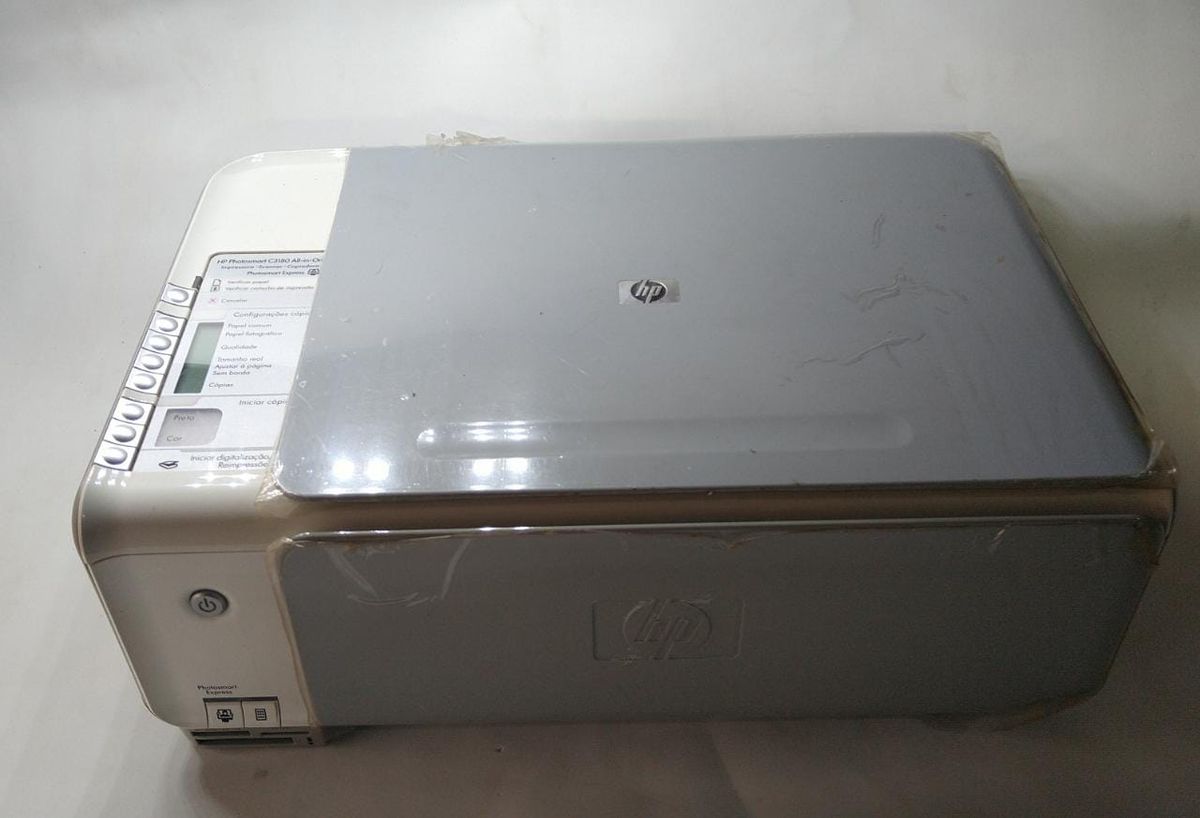 Impressora Hp Photosmart C3180 All-in-one - Usada - Não Acompanha ...