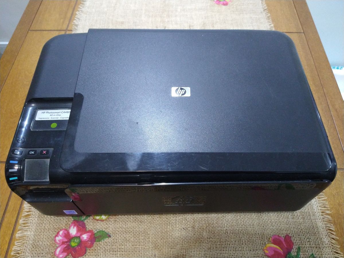 Impressora Hp Photosmart C4480 - All In One | Eletrodoméstico Hp Usado ...