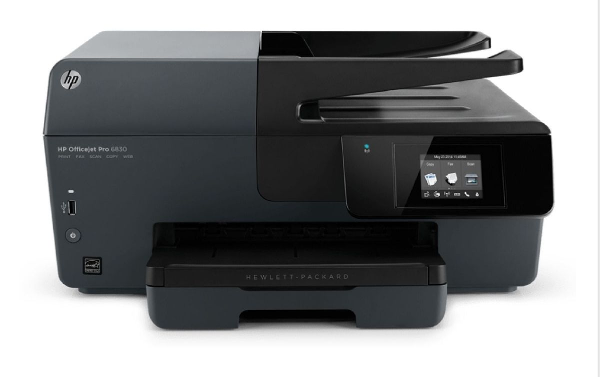 Impressora - Jato de Tinta - Hp Officejet Pro 6830 - Preta | Item Info ...