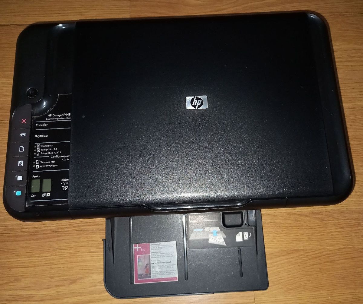 Impressora Multifuncional Hp Deskjet F4480 com Cartuchos Originais ...