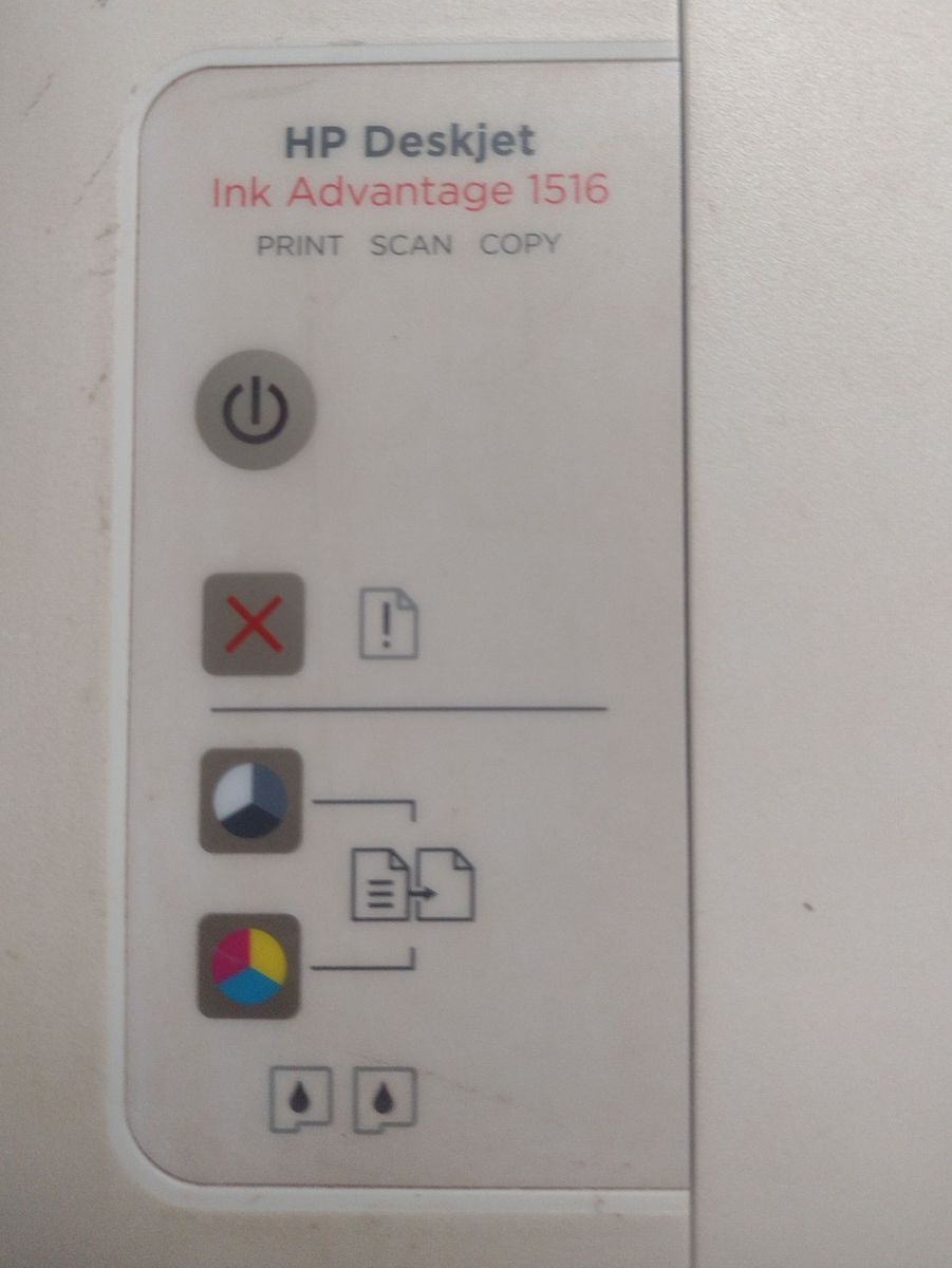 Impressora Multifuncional Hp Deskjet- Ink Advantage 1516 | Item Info ...