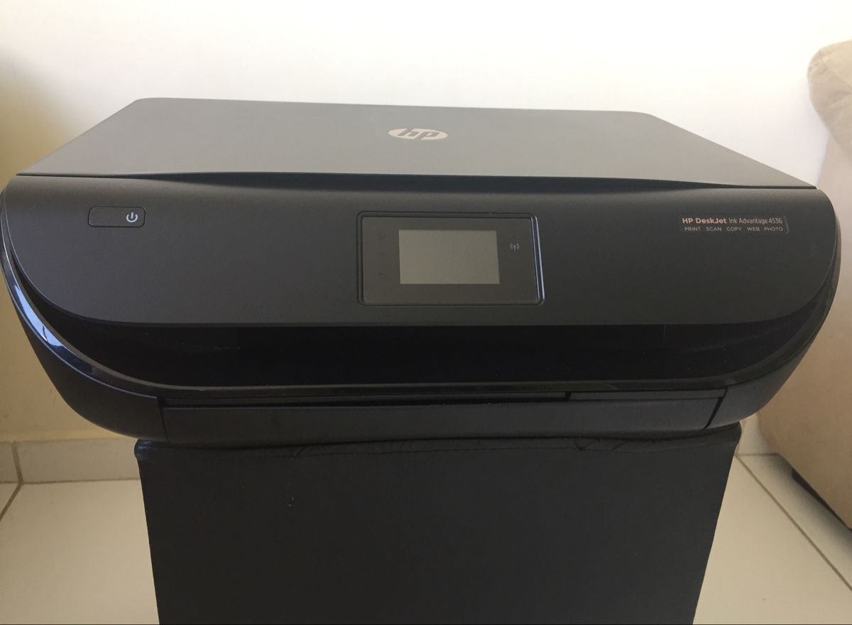 Impressora Multifuncional Hp Deskjet Ink Advantage 4536 Wi-fi | Item ...
