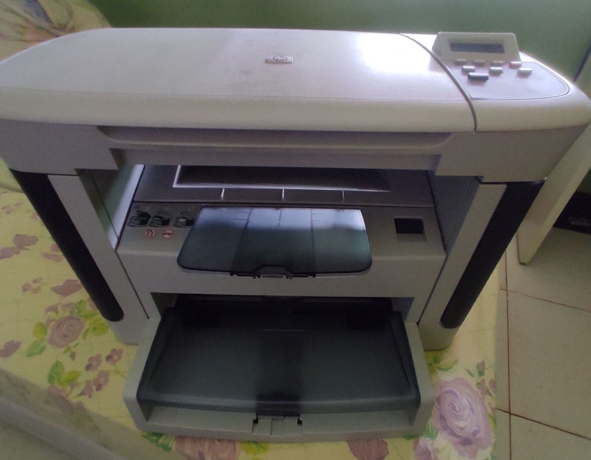 Impressora Multifuncional Hp Laser Jet M1120 Mfp, Vai com Três ...