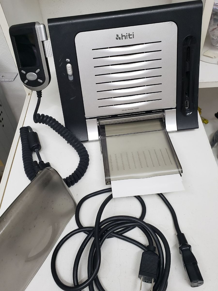 Impressora Térmica de Fotos Hiti S420 Bivolt | Móvel p/ Casa Hiti Usado ...