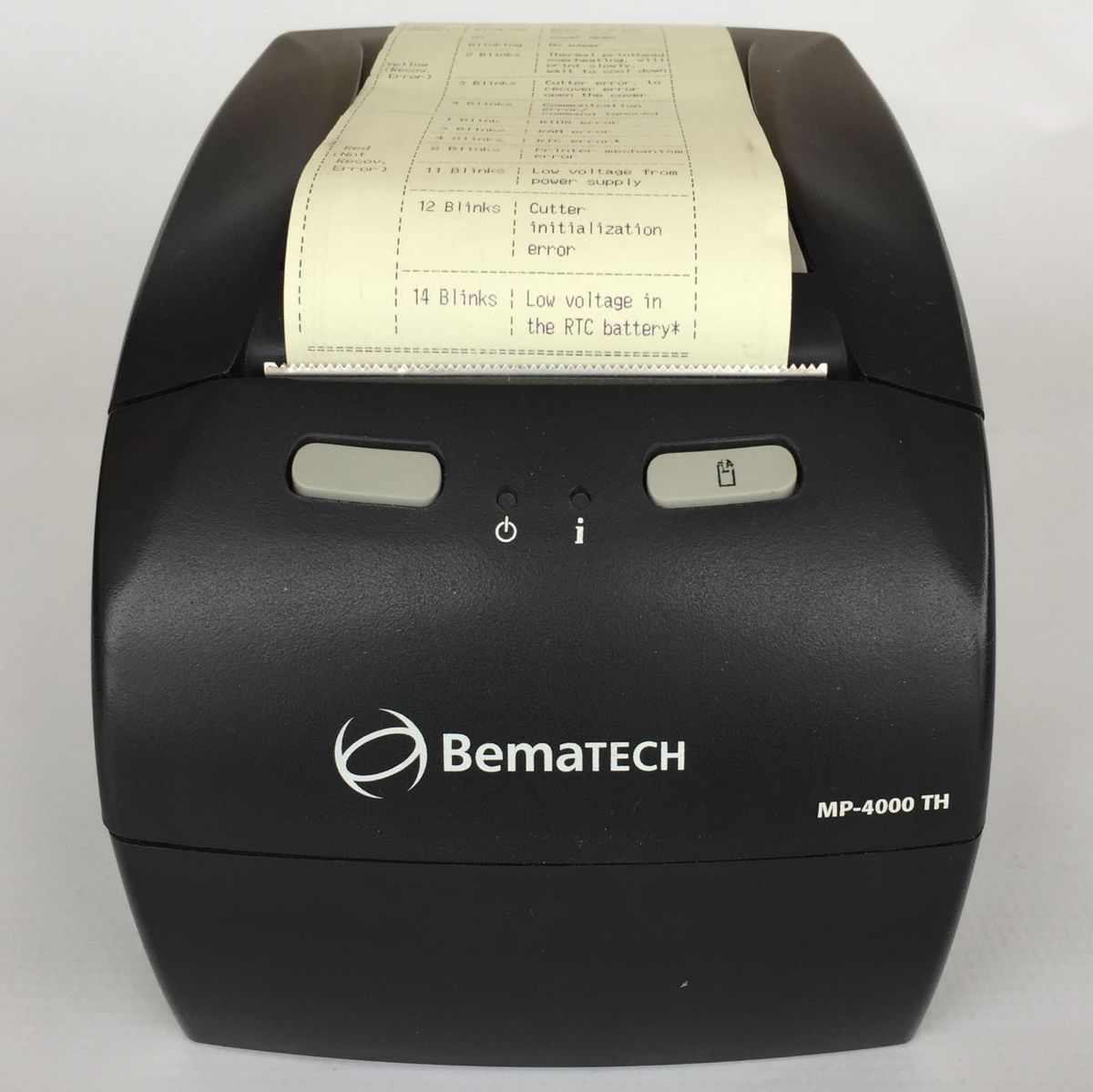 Impressora Térmica Não Fiscal Bematech Mp-4000 Th com Fonte (aviso ...