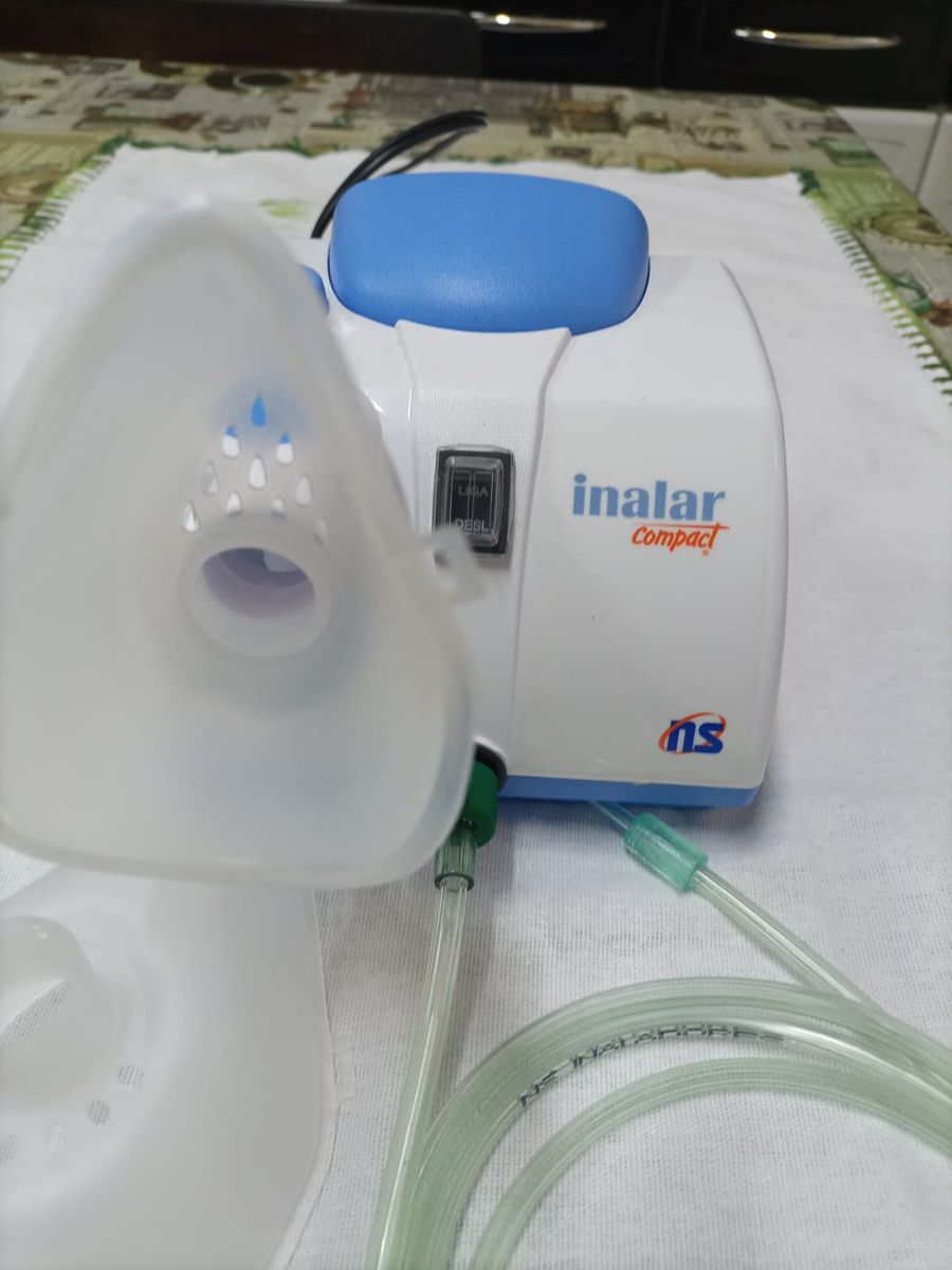 Inalador Compressor Inalar Compact | Eletrodoméstico Inalar Usado ...